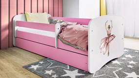XXXLutz POSTEL PRO DĚTI A MLÁDEŽ 80/160 cm, bílá, pink MID.YOU - Dětské pokoje sestavy - 00214200023Y
