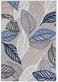 Kusový koberec Listy šedý 120x170cm