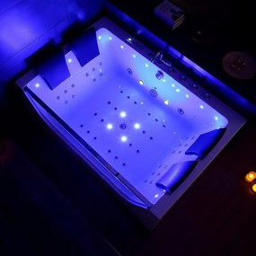 Terra Hydromasážní vířivá vana NIKE 937 180x120 s ohřevem vody