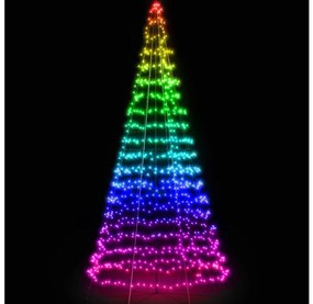 Twinkly | Twinkly TWP300SPP-BEU- LED RGBW Venkovní vánoční stromeček 300xLED 2m IP44 Wi-Fi | TW0024