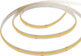 Solight LED COB pásek teplá bílá / USB napájení / vypínač / 5m / 7W/m
