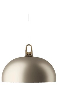 Lodes 16924 6500 Jim dome, champagne kupolovité svítidlo s medovým hákem, 1x25W LED E27, prům. 50cm