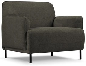 Tmavě šedé křeslo Windsor &amp; Co Sofas Neso