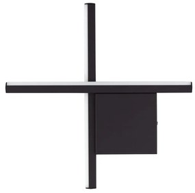 Designové nástěnné svítidlo Cross 30 černá