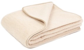 Kampol K Bedding hřejivé produkty Vlněná přikrývka 200x220 merino australská 600g capucino