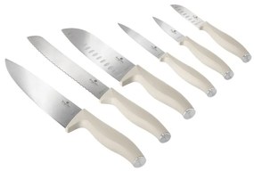 Sada nožů nerez 6 ks Sahara Collection