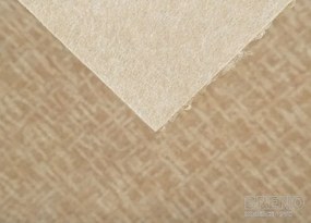 Breno Metrážový koberec RIFF 106 béžový, šíře 400 cm, Béžová