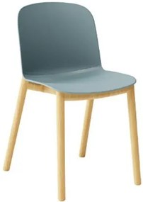 INFINITI - Židle RELIEF s dřevěnou podnoží