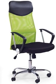 Kancelářská židle Vicky (zelená + černá). 769783