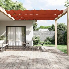 Vertikální markýza terakotová 100 x 1 000 cm oxfordská látka 148358