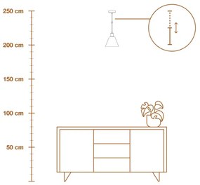 Ledvance - Lustr na lanku DECOR RAFFIA 1xE27/15W/230V rafie