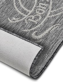 Hanse Home, Běhoun Cucina Bon Appetit 105622 Grey Cream, 92x150, šedá, kuchyně