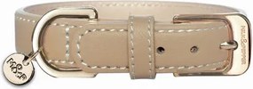 MILK&PEPPER Obojek pro psy Vendome Taupe Velikost: 25x1,5 cm