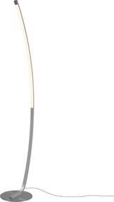 Livarno® Stojací LED lampa (oblouk / nikl matná)
