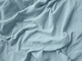 Mušelínové povlečení MUSSARI světle modré Rozměr povlečení: 70 x 90 cm | 140 x 200 cm