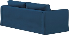 Potah na pohovku IKEA  Karlstad 3-místná, nerozkládací, dlouhý barva tmavě modrá