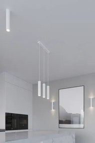 Lustr SOLLUX Lagos 2 GU10 2x40W bez zdroje SL.0324 bílá