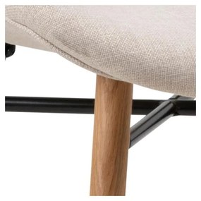 Sada 2 béžových jídelních židlí Actona Batilda