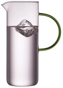 Lyngby Glas Skleněný džbán Torino 1.1L  Pink/Green