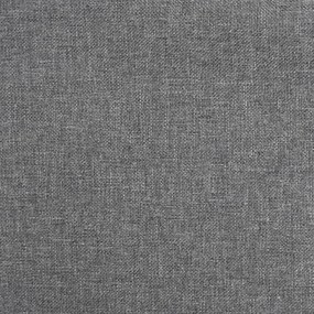 vidaXL Otočná jídelní židle textil [3087470] Barva: Tmavě šedá