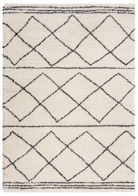 Flair Rugs koberce Kusový koberec Dakari Kush Berber Ivory - 120x170 cm