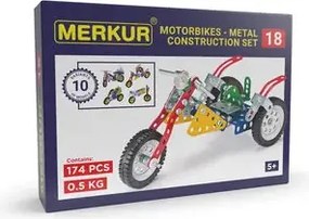 Merkur 018 Motocykly / 174 dílů / 10 modelů / od 6 let