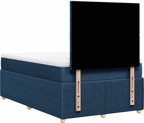 Box spring postel s matrací černá 120x190 cm textil 3292001
