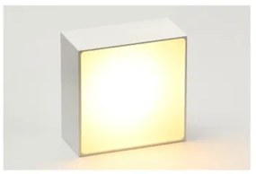 Stropní LED svítidlo Mivvy PUKK IP65 75 × 75 mm s externím zdrojem - bílá, 4000 K, 325 - 445 lm