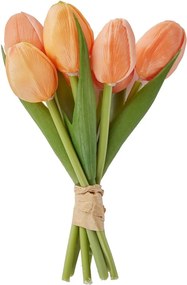 Butlers FLORISTA Svazek mini tulipánů 7 ks 16 cm - oranžová