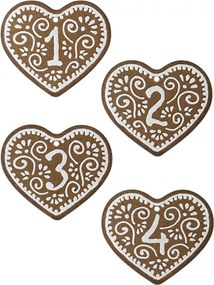 Papírové jmenovky na vánoční dárky Gingerbread Maileg