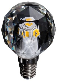 Dekorační LED žárovka E14 neutrální 4000k 3w 330 lm crystal