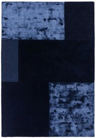 Modrý  koberec Kitkat Navy Rozměry: 160x230 cm