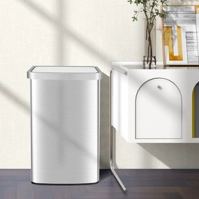 Costway 50 L odpadkový koš se senzorem a víkem Automatický odpadkový koš