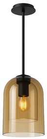 Toolight Závěsné skleněné LED osvětlení D12 APP1704-1PC jantarová