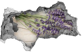 Wallmuralia Samolepící nálepka Levandule v květináči 95x73 cm