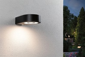 P 94865 LED venkovní nástěnné svítidlo Silma pohybové čidlo IP44 65x186mm 3000K 5,5 / 1x0,7W 230V antracit hliník - PAULMANN