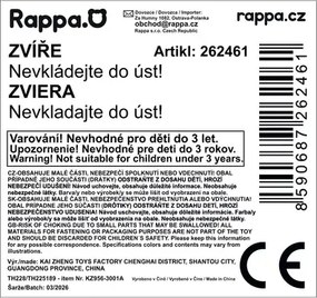 RAPPA Figurka vosa 9 cm / Hmyz / Plast
