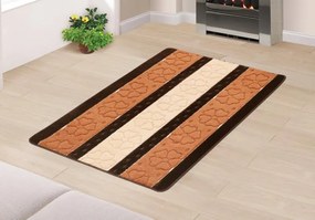 Bellatex Koberec - běhoun Hnědá 80 cm, (šířka), 120 cm délka