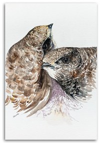 Gario Obraz na plátně Dva vrabci - Dorota Martyńska Rozměry: 40 x 60 cm