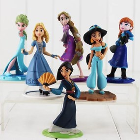 Figurky Disney Princezny z pohádek 6 ks