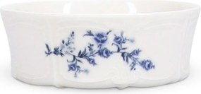 Bílá/modrá porcelánová miska 410 ml Retro – BonBistro