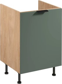SORENTO pg | dolní skříňka D60Z dřezová | 60 cm | LEVÁ | puccini/zelená