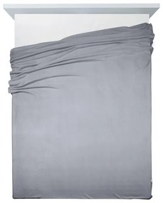 Fleecová deka POLAR 150x200 cm stříbrná