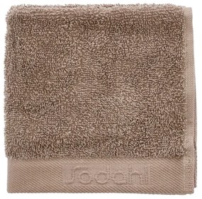 Hnědý froté bavlněný ručník 30x30 cm Comfort – Södahl