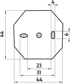 Nimco Police s ohrádkou, 60 cm UNIX - UN 13091AX-60-26
