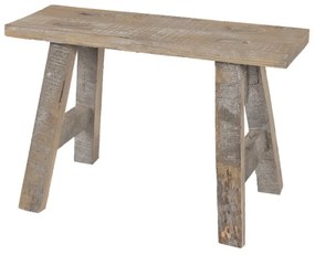Dekorační dřevěná retro stolička Cokkie – 40x14x27 cm