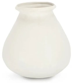 Váza termido 25 cm bílá MUZZA