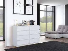 Komoda MALWA M8 140 Bílá