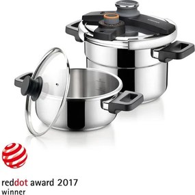 TESCOMA Tlakový hrnec ULTIMA DUO 4,0 a 6,0 l