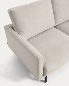 Béžová žinylková pohovka 334 cm Galene – Kave Home